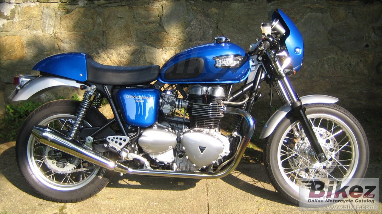 Triumph Thruxton 900 Poster